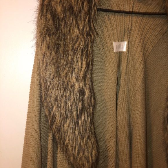Jackets & Coats | Faux Fur Lined Cape | Poshmark